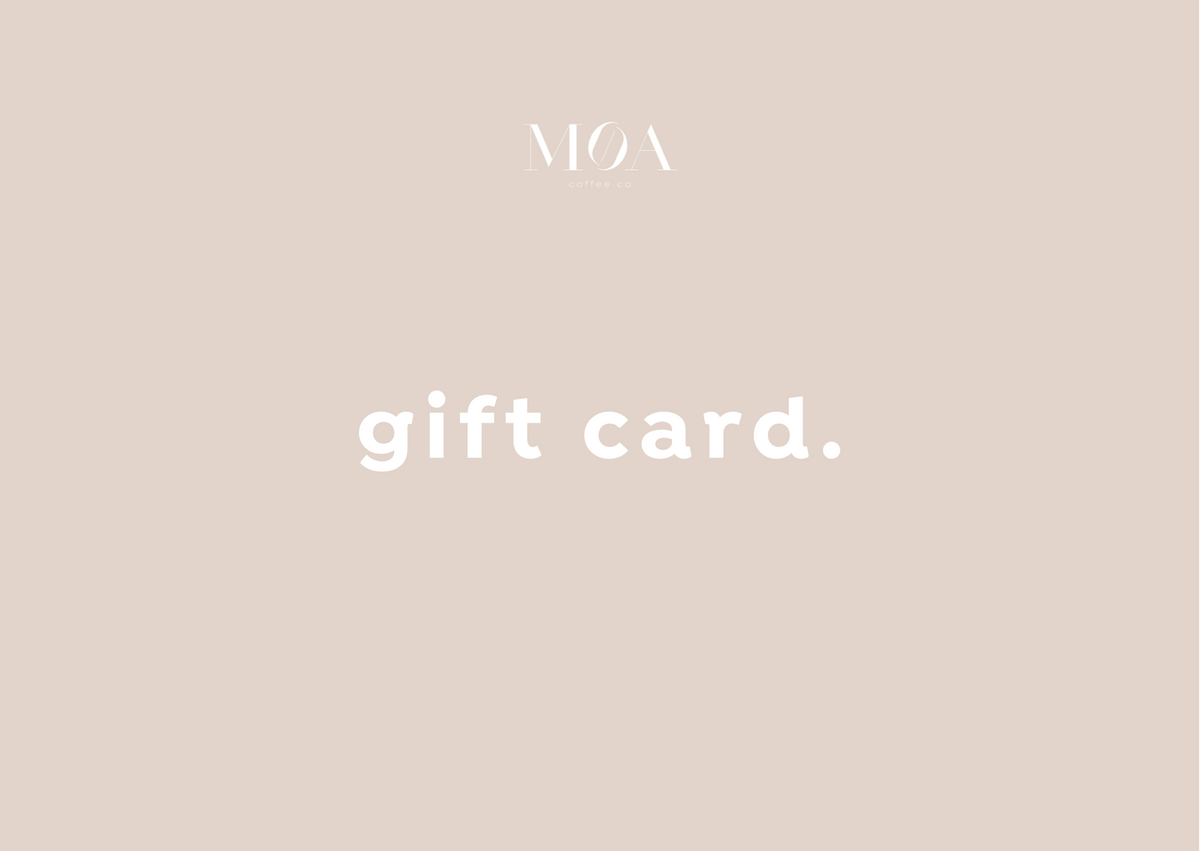MOA Coffee Co Gift Card | MOA Coffee Co